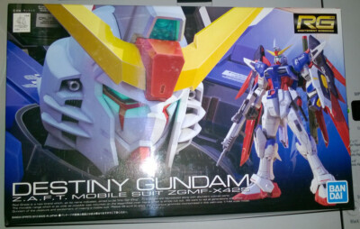 Destiny Gundam Model Kit Real Grade Ban Dai New Japanese Import | eBay