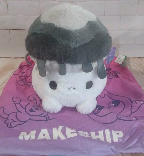 Makeship Mushlings Abitoads Shaggy Ink Cap Inky Cap 12" Limited Plushie ...