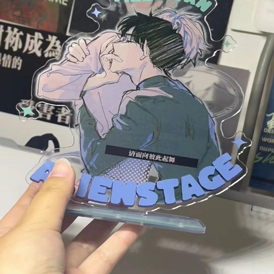 Anime Alien Stage ivan Acrylic Desktop Stand Figure Decor Gift Desktop ...