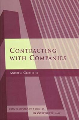 Contracting with Companies (Contemporary Studies in Corporate Law ...