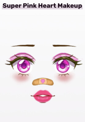 Roblox Toy Code Celebrity Series 8 cSapphire Super Pink Heart Makeup ...