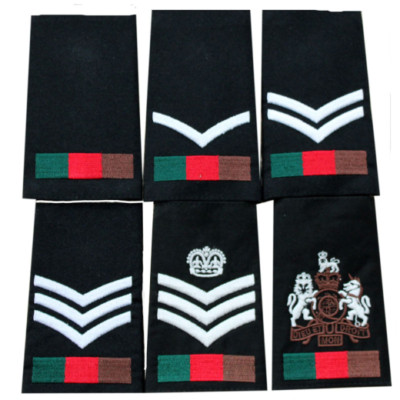 RTR ROYAL TANK REGEIMENT BLACK TANKIES RANK SLIDES TPR-S/SSG-PAIR | eBay