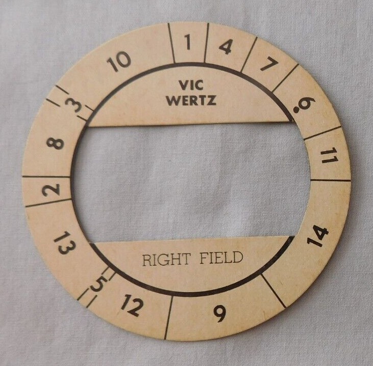 1957 Cadaco Disc Baseball Disc - Pick one | eBay