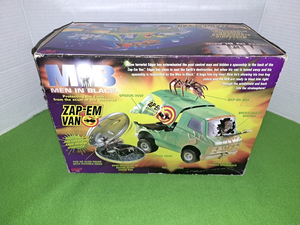 Vintage Men in Black Zap-Em Van Edgar's Alien Spaceship Vehicle 1997 ...