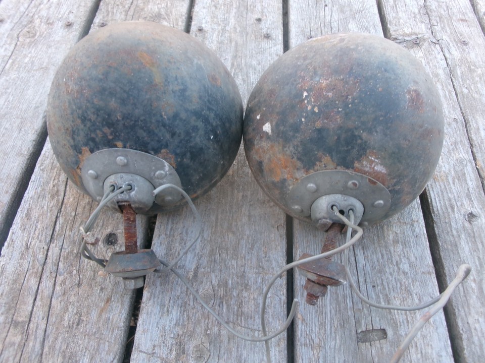 VINTAGE HOT ROD ARROW 775H HEADLIGHT PAIR SEALED BEAM FORD CHEVY DODGE ...