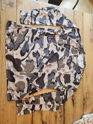 Killik Camo Shirt Long Sleeve Crewneck Hunting Moisture Wicking Men's X ...