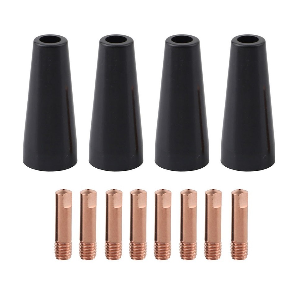 Flux Core Gasless Nozzle Tips Kit for MIG Welding Contact Tips 0 6 to 1 ...