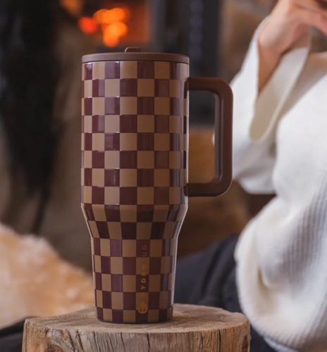 Hydrojug Fall Collection Autumn Checkers Traveler 40oz Tumbler PRESALE ...