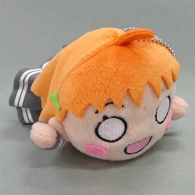 Love Live Takami Chika Plush Mascot Keychain School Uniform Ball Chain ...