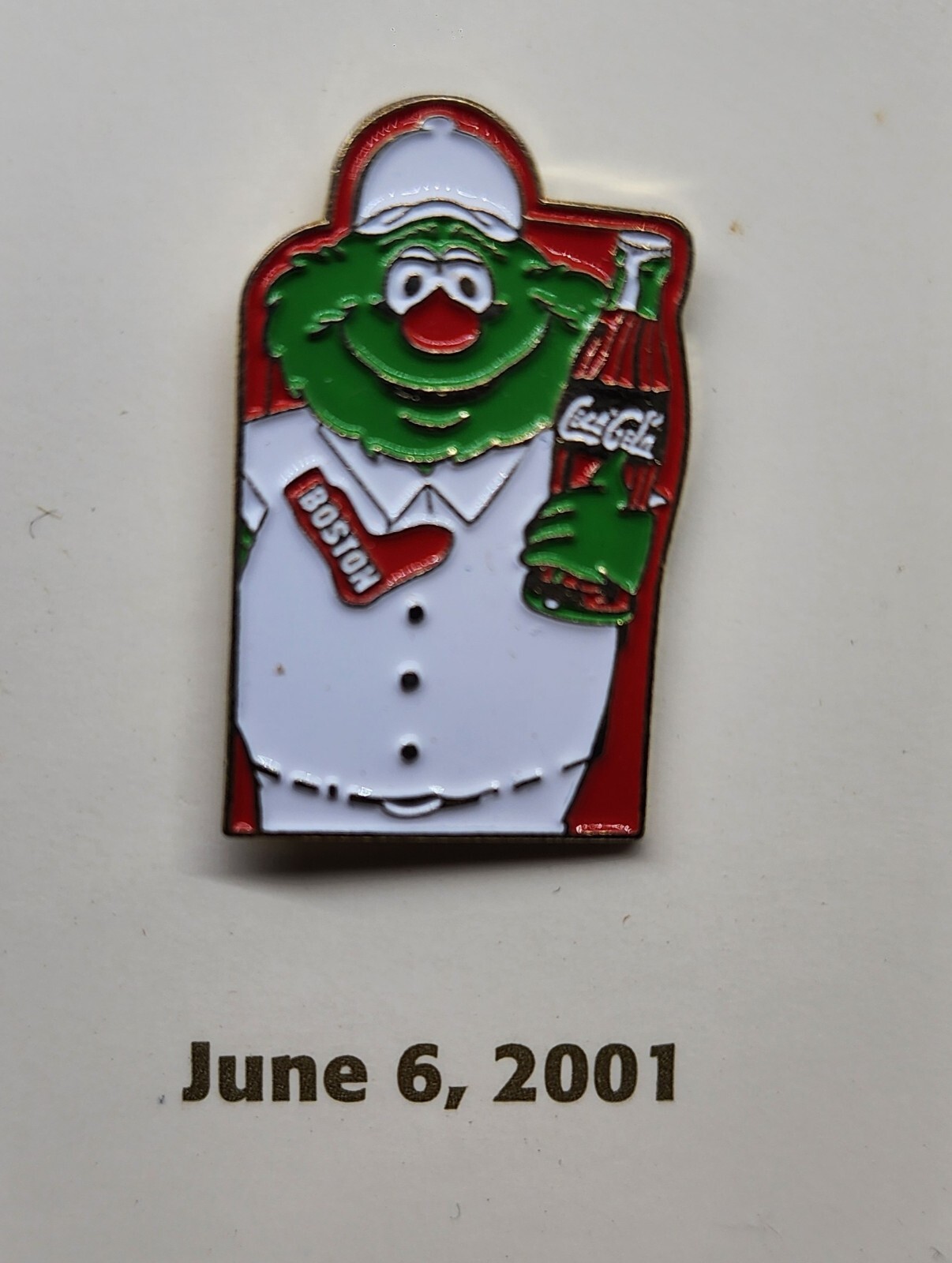 COCA COLA PIN SET BOSTON RED SOX CENTURY ALL 6 PINS BOX 2001 FENWAY ...