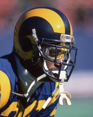 1985 Los Angeles Rams ERIC DICKERSON Glossy 8x10 Photo Football Print ...