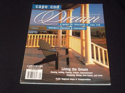 2001 GUIDE CAPE COD DREAM MAGAZINE - LIVING THE DREAM FRONT COVER - E ...