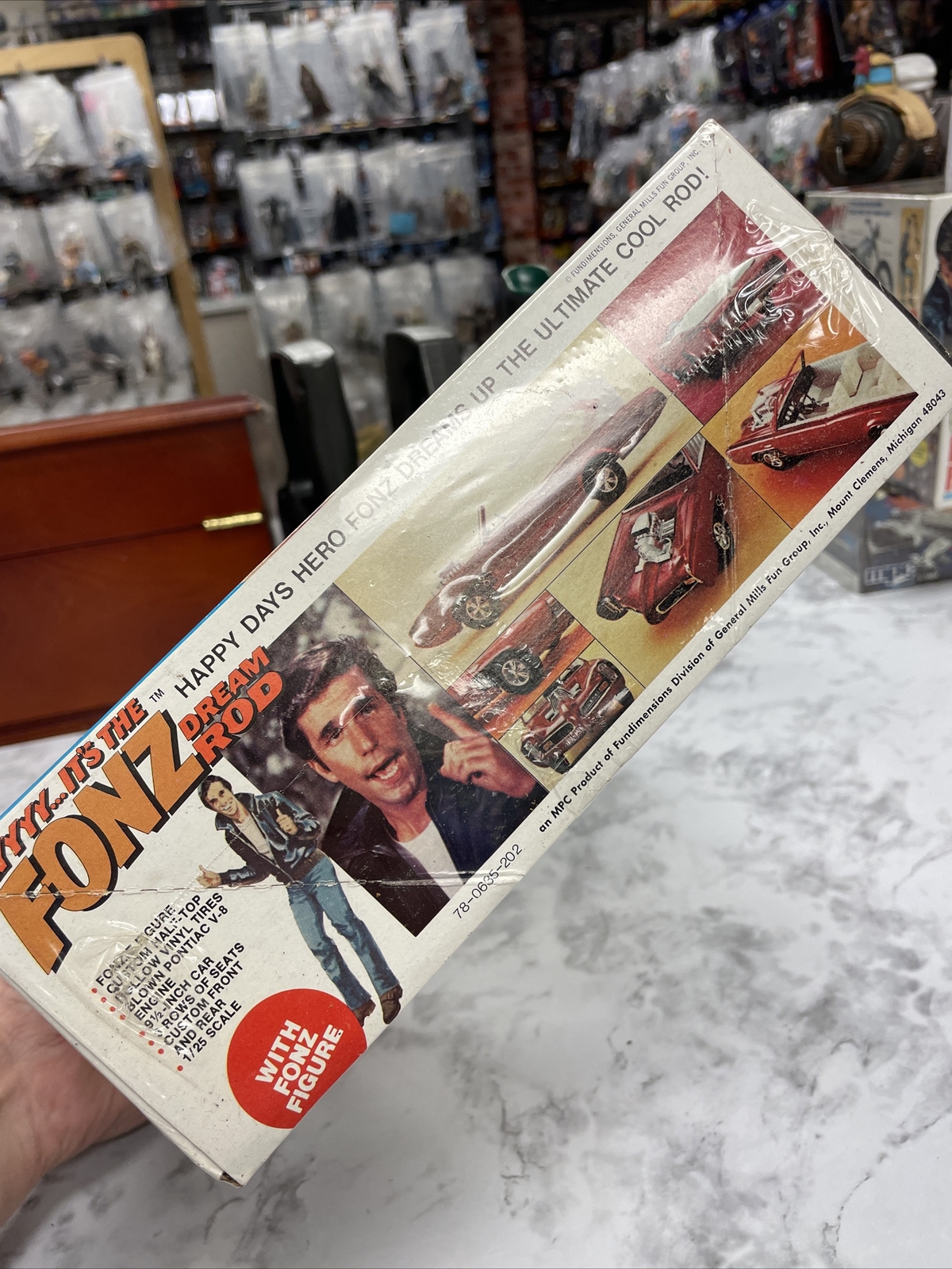 MPC THE FONZ DREAM ROD MODEL KIT | eBay