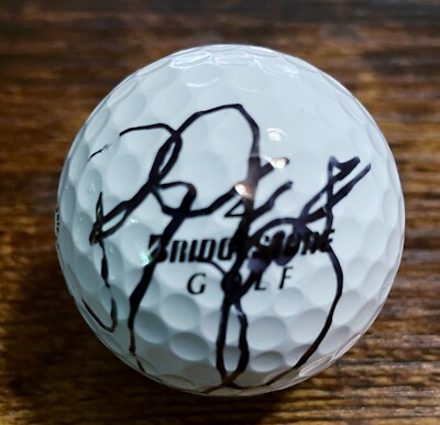 RICKIE FOWLER signed auto autograph autographed Bridgestone Golf Ball ...