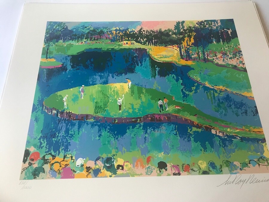 LeRoy Neiman "THE BIG TIME GOLF SUITE" Limited Edition Serigraphs | eBay