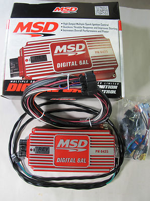 MSD 6425 Ignition Box MSD 6AL Digital CD with Rev Limiter Red | eBay