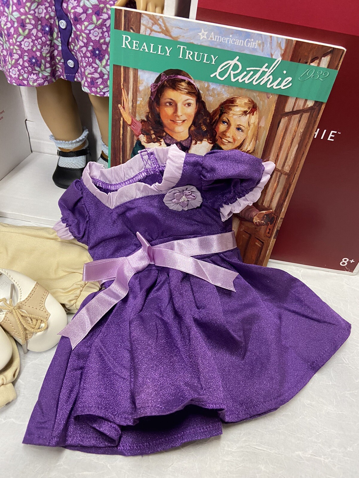 American Girl Ruthie Doll on box W/accessories | eBay