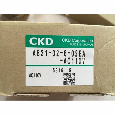 New AB31-02-6-02EA-AC110V For CKD Solenoid valve Free Shipping | eBay