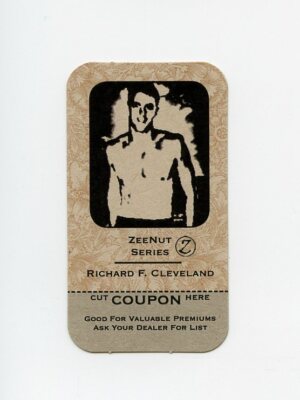 #TN00447 RICHARD F. CLEVELAND Rare INVISIBLE INK Game Trading Card | eBay