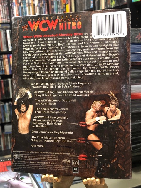 WWE: The Very Best of WCW Monday Nitro (DVD, 2011, 3-Disc Set, f.y.e ...