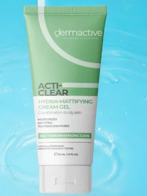 Dermactive Acti Clear Hydra Mattifying Gel for oily skin with Bee ...