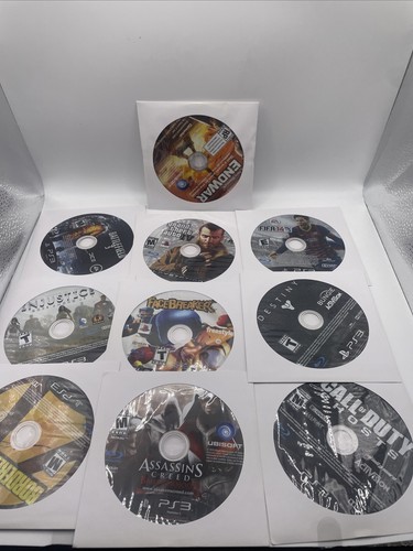 Lot Of 10 Playstation 3 Games - Disc Only - Bundle | eBay