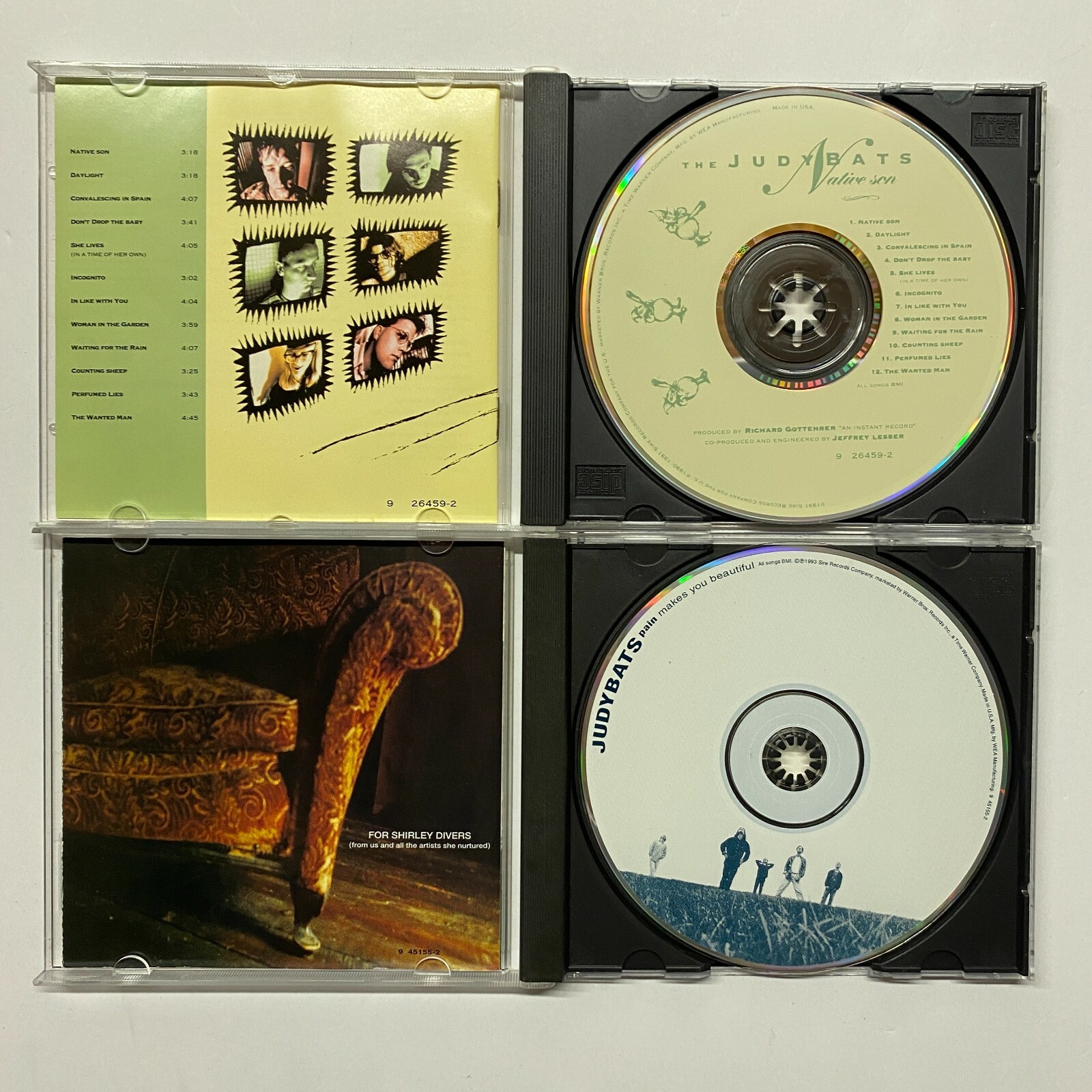 The JudyBats 2 CD Lot - Native Son / Pain Makes You Beautiful | eBay