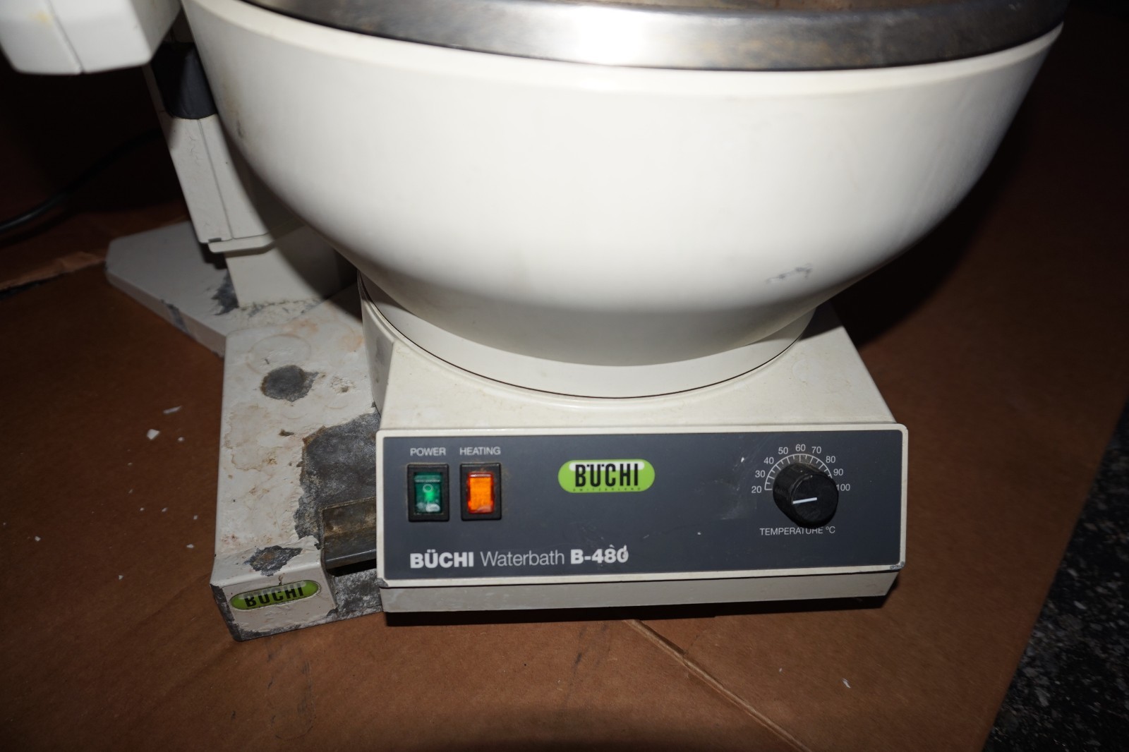 Buchi rotavapor rotary evaporator R-205 R205 waterbath B480 V800 gauge ...