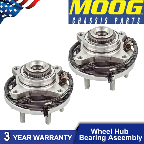 (2) MOOG Front Wheel Bearing & Hub Assembly 515169 for Ford F150 U4 | eBay