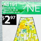 New Look 6191 Flared Skirt and Wide Leg Pants Misses Size 8 18 Sewing ...