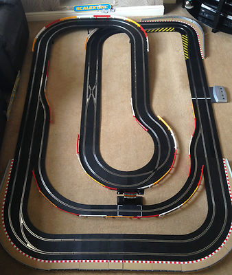 Scalextric Digital Large Layout with Pit Lane & Pit Lane Game & 4 ...