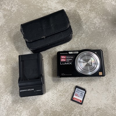 Panasonic Lumix DMC-SZ1 10x Zoom Digital Camera W/ Charger & SD Card ...