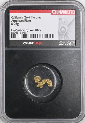 Gold Nugget American River CA Nugget Pax Vault Box Unvaulted BX13-10 | eBay