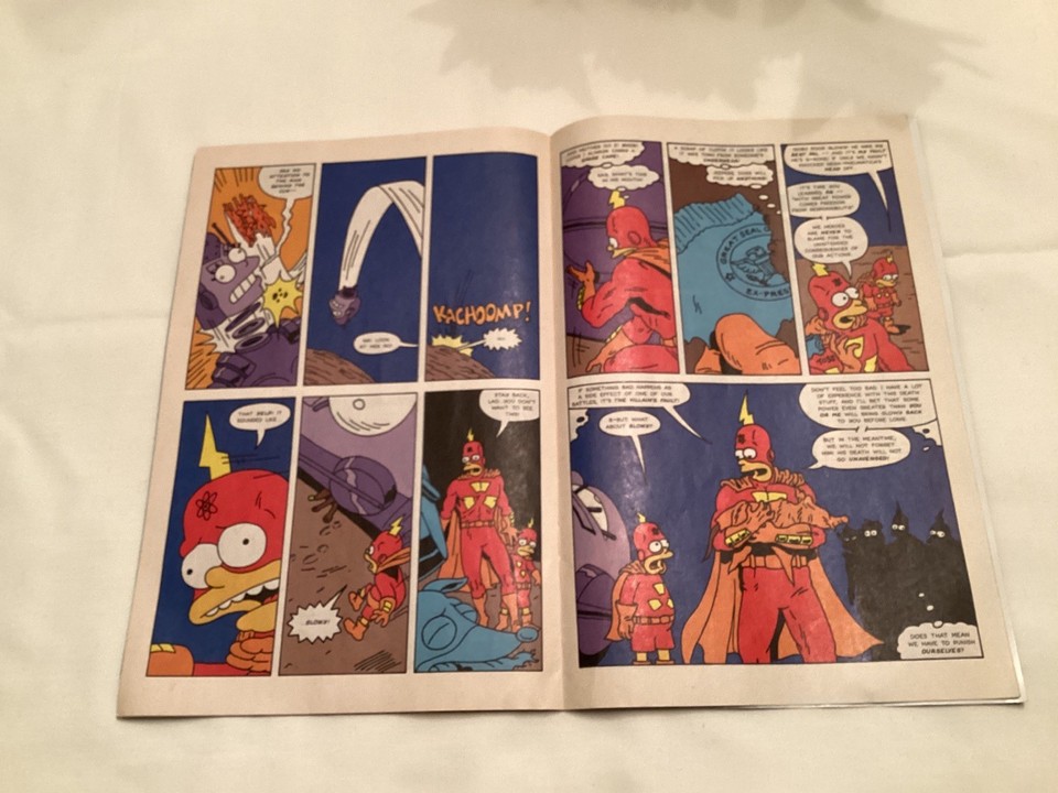 Radioactive Man 679 [Simpsons | Bongo Comics] | eBay UK