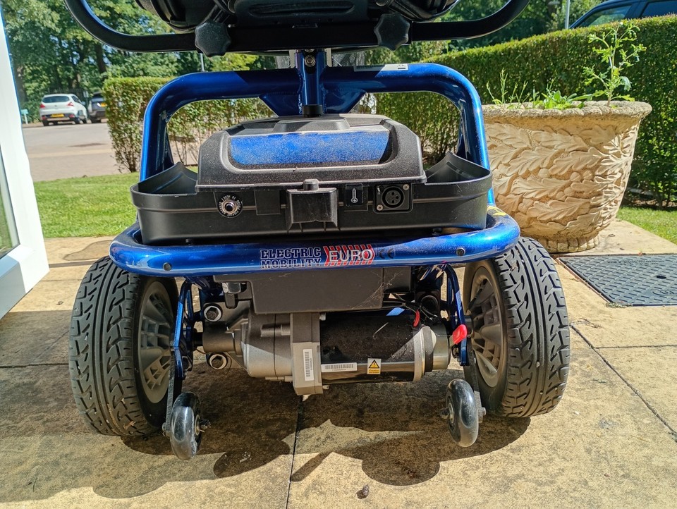 Rascal Partner blue used mobility scooter | eBay UK