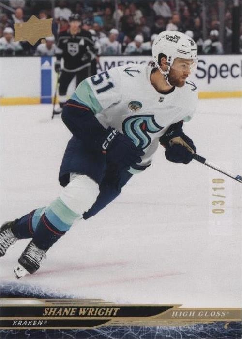 2024-25 Upper Deck Series 2 - Shane Wright #397 High Gloss /10 for sale ...