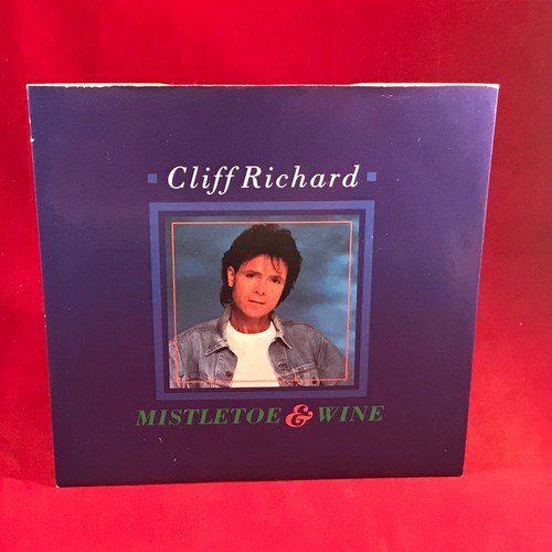 CLIFF RICHARD Mistletoe & Wine 1988 UK 7" vinyl single Christmas ...