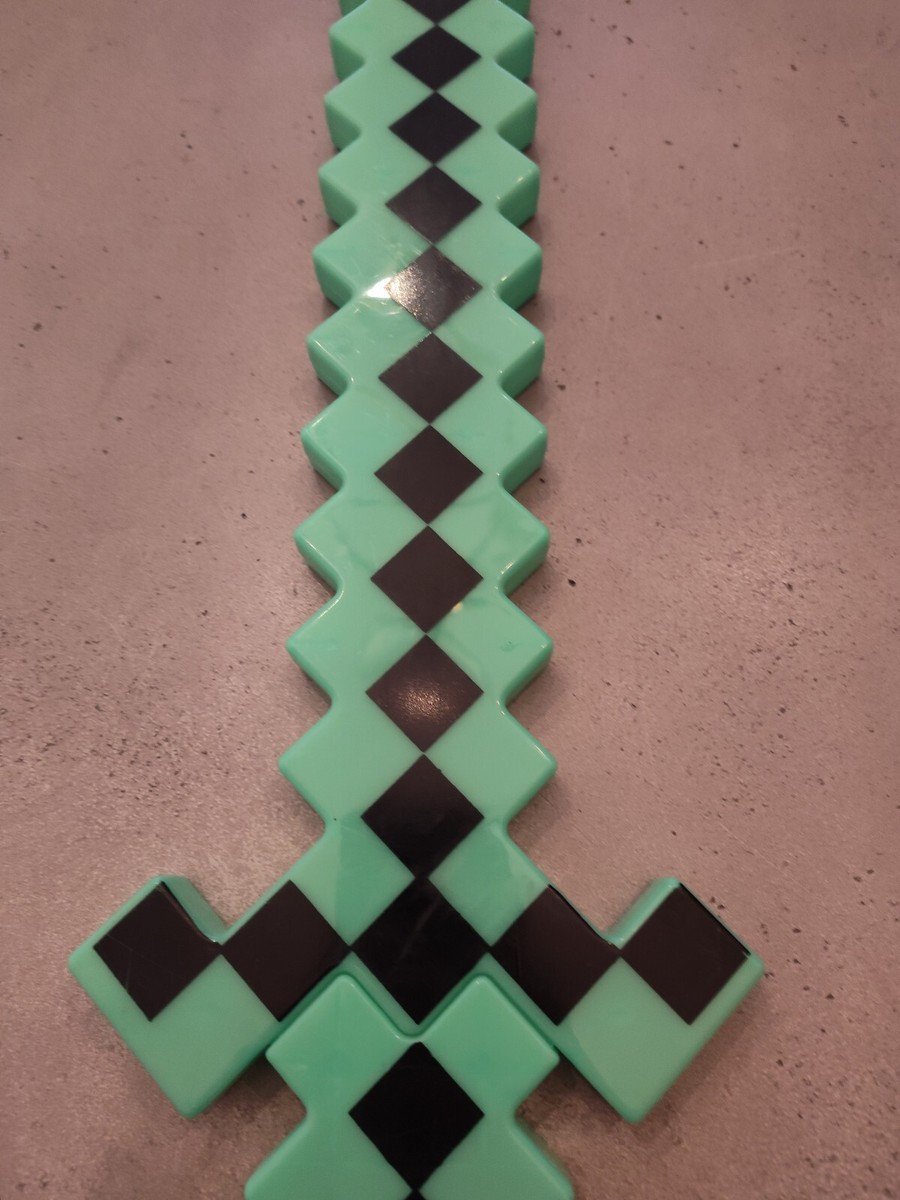 Minecraft Papercraft Enchanted Diamond Sword Diamond Sword Minecraft