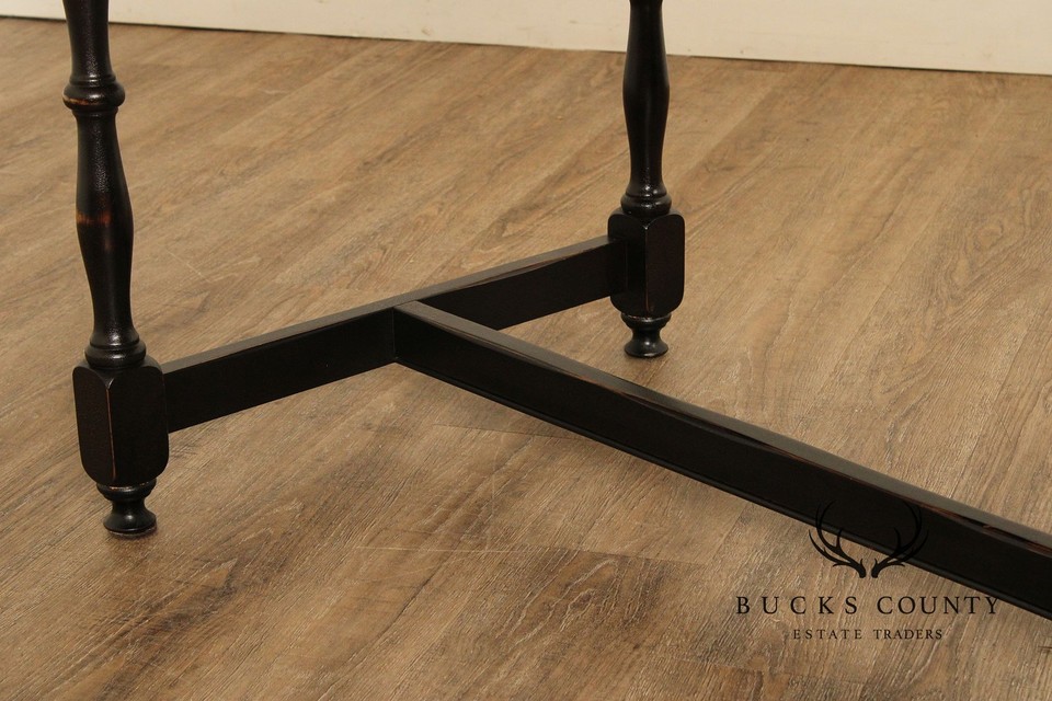 D.R. Dimes Farmhouse Style Cherry Top Dining Table | eBay