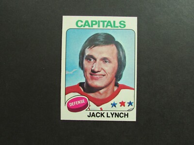1975-76 Topps Hockey Card #116 Jack Lynch | eBay