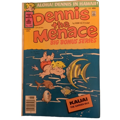 DENNIS THE MENACE #190 GD/VG HANK KETCHAM (1979) FAWCETT | eBay