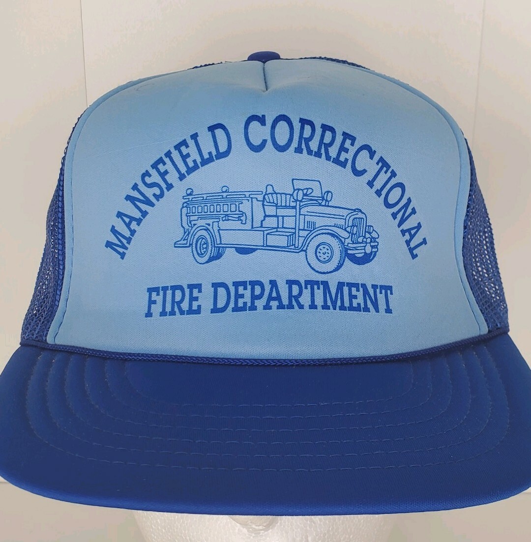 VTG Hat Cap Mansfield Correctional Fire Department Ohio Manci Prison ...