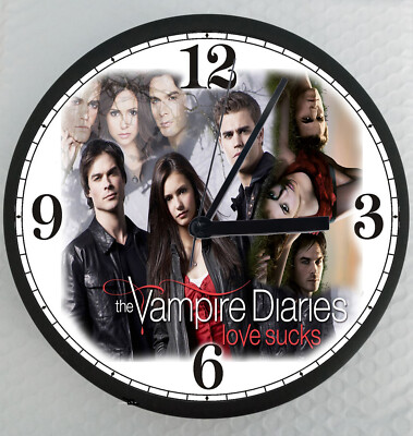 Vampire Diaries Wall Clock | eBay