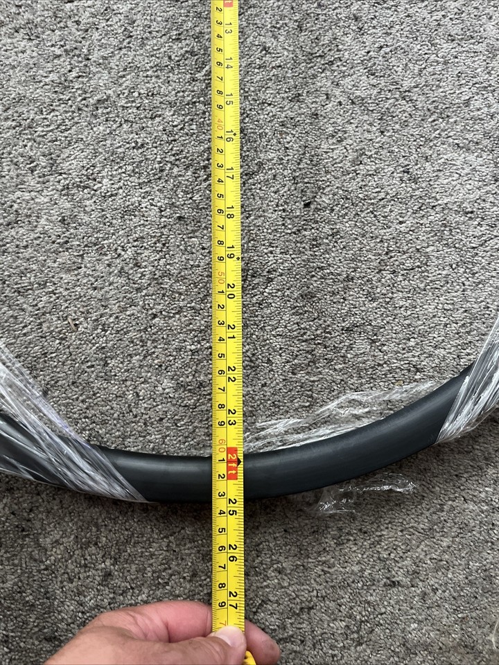 2 X LEVEL 1 OEM 700C ALLOY RIM (DISC) 32 Hole BLACK 25.3MM | eBay UK