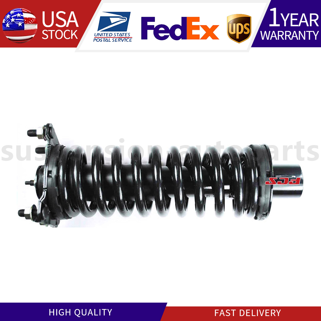 Front Left Driver Struts Shocks For 2007-2011 Dodge Nitro 3.7L 4.0L RWD ...