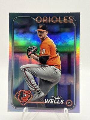 Tyler Wells 2024 Topps Series 1 Rainbow Foil Parallel-Orioles | eBay
