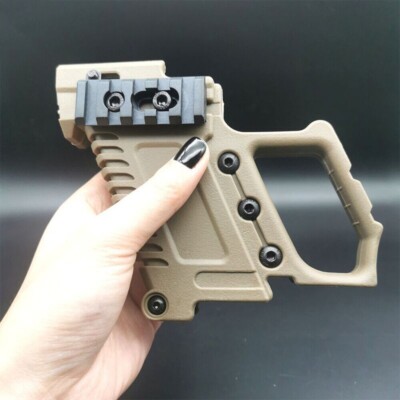 Tactical Laser Sight Scope Mount Rail Base Pistol Kit Fit Glock G17 G18 ...
