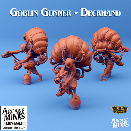 D&D Miniature Goblin Gunner Gunslinger Artificer Dungeons and Dragons ...