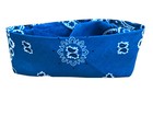 Bandana Turquoise Paisley Quick Adjust Dust Bandit® sweatband/dustmask ...