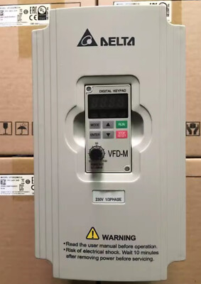 DELTA Variable Frequency Drives VFD-M Series VFD055M21A 5.5KW 220V | eBay